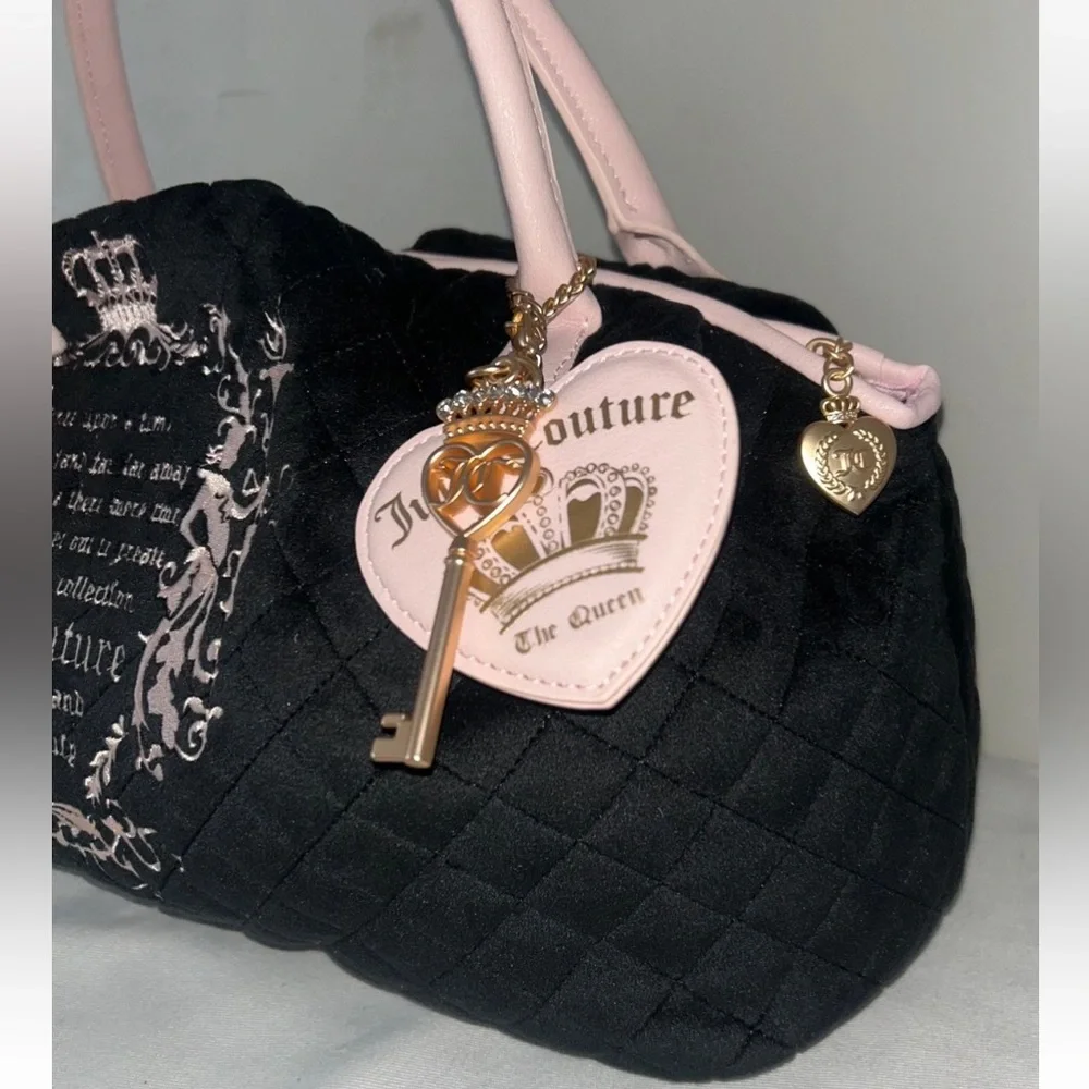 Juicy Couture | Bags | New Nwt Juicy Couture Velour Juicy Tale Bowler ...